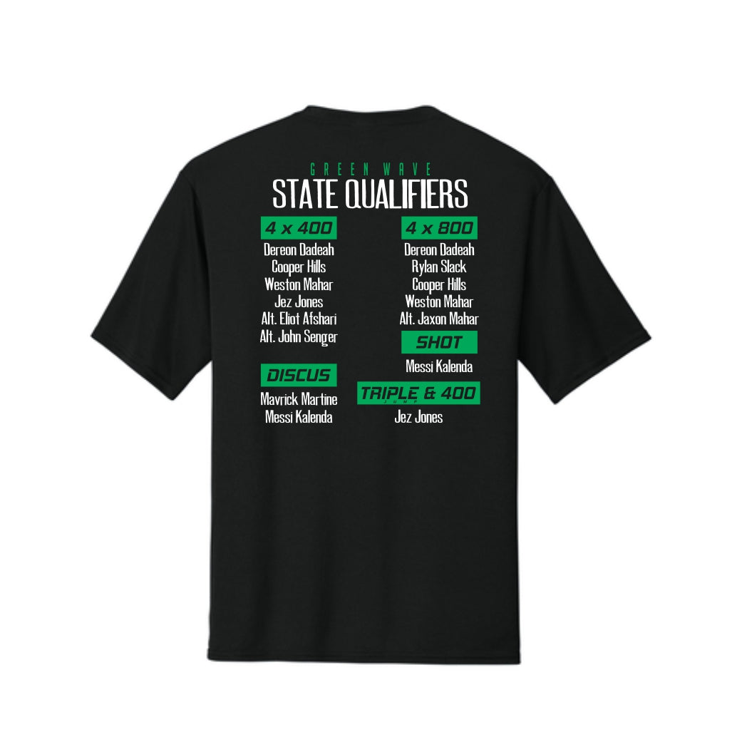 2025 State Track Qualifier Team Shirt – EGF Sports Wear