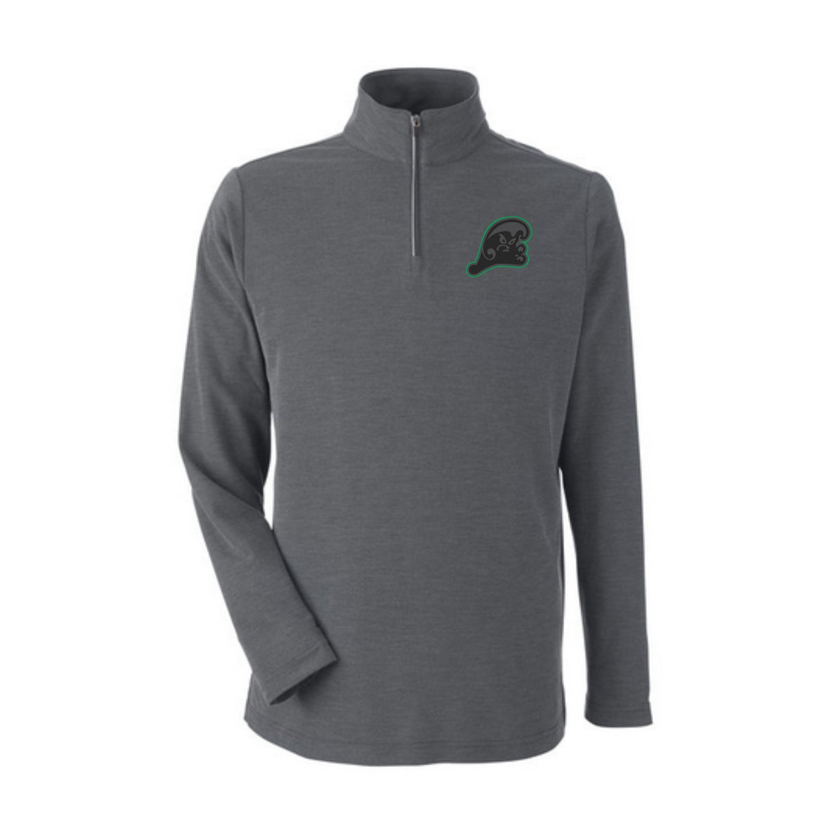 Green Wave - Fusion Chroma Quarter Zip - Adult – EGF Sports Wear